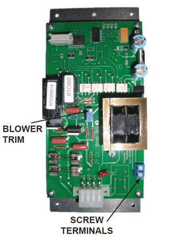 Timberwolf Control Panel / Circuit Board TPS35/TPI35- W190-0035 ...