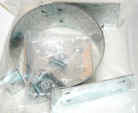 Venting Support Kit: 3 in Chimney Wall Strap & Extensions & Plumbers P ...